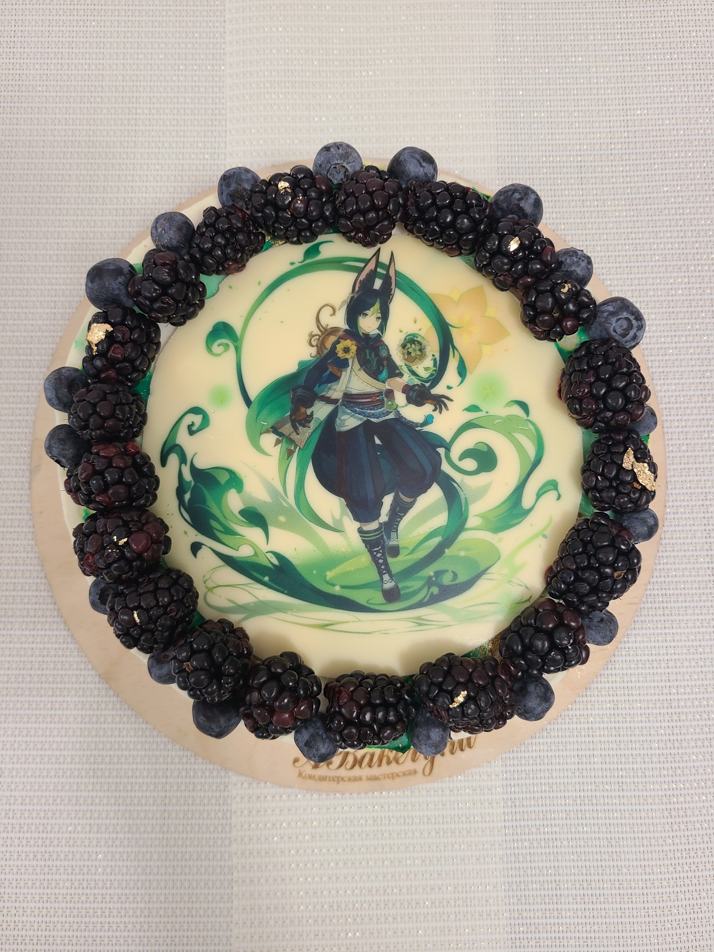 My lovely Tighnari bday cake! Genshin Impact | HoYoLAB