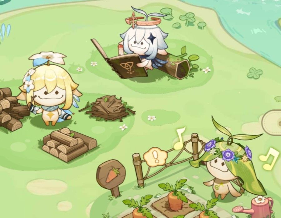 Paimonara! Luminara! and Aranara friends! Fun and tips abound Genshin ...