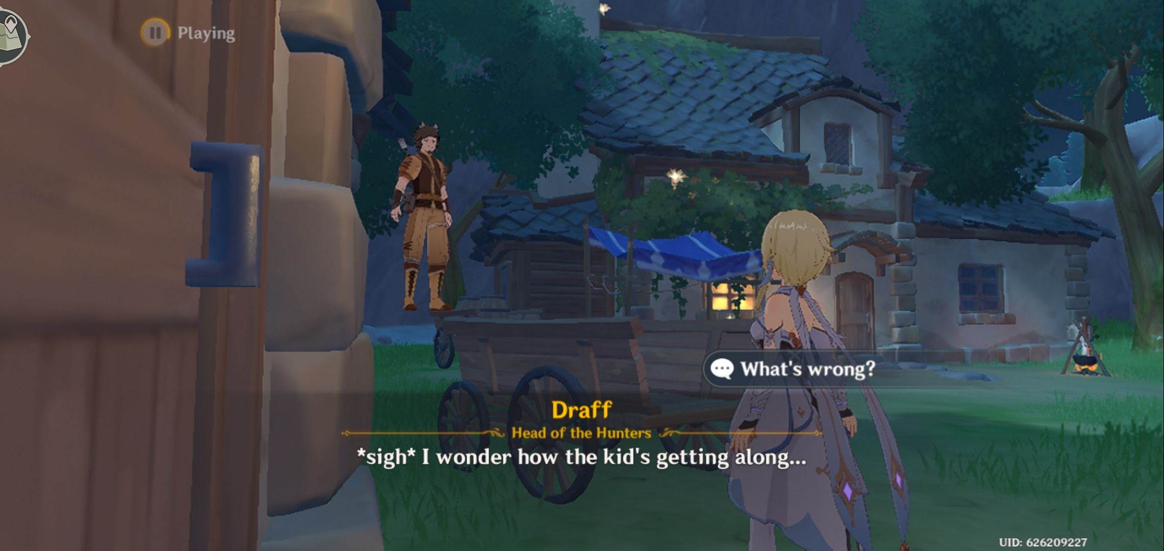 Draff decided he could fly Genshin Impact | HoYoLAB