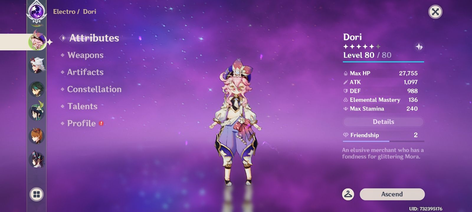 who use dori? Genshin Impact | HoYoLAB