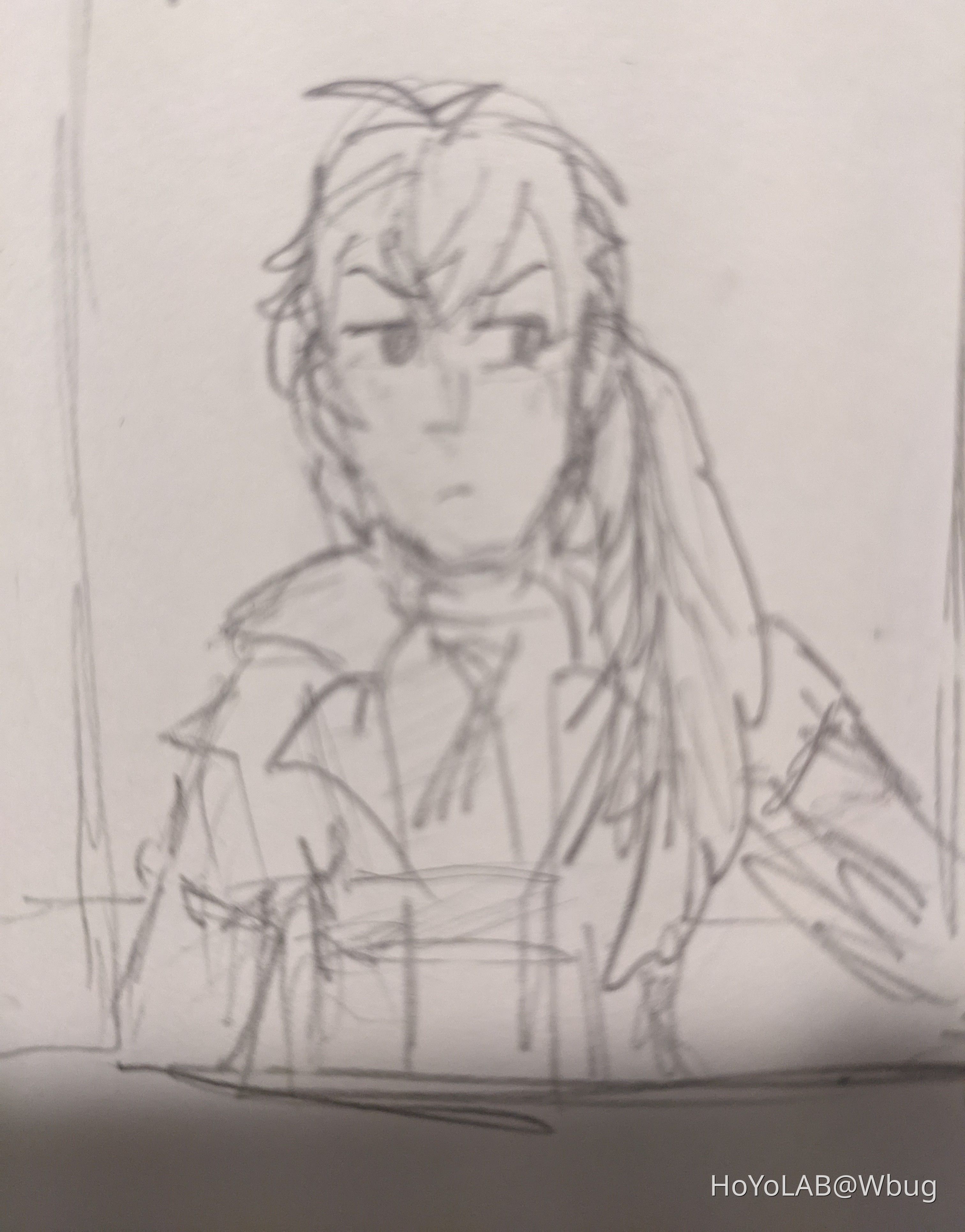 Diluc Doodle Genshin Impact | HoYoLAB