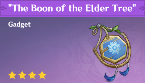 To use The Boon of the Elder Tree to get infinite Brightwood Genshin ...