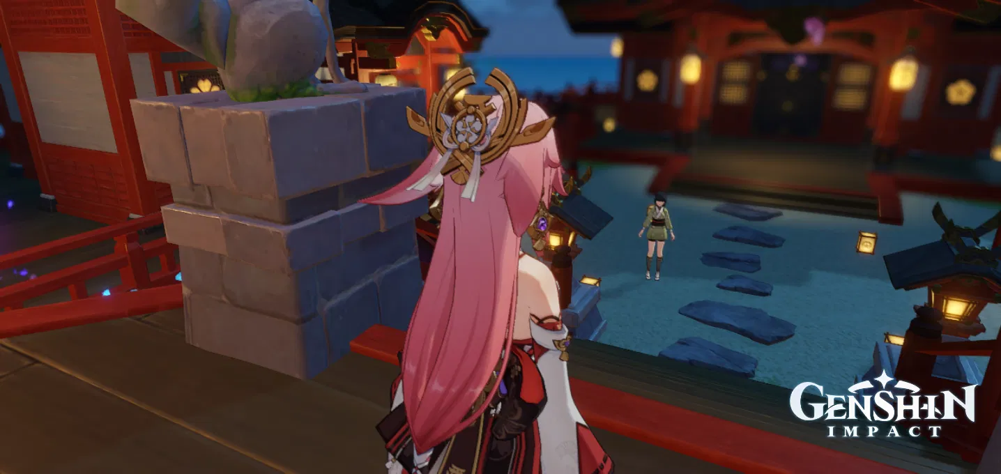 Yae Miko poses Genshin Impact | HoYoLAB