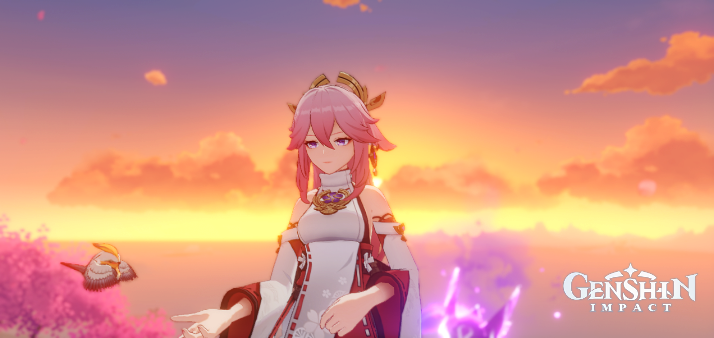Yae Miko poses Genshin Impact | HoYoLAB