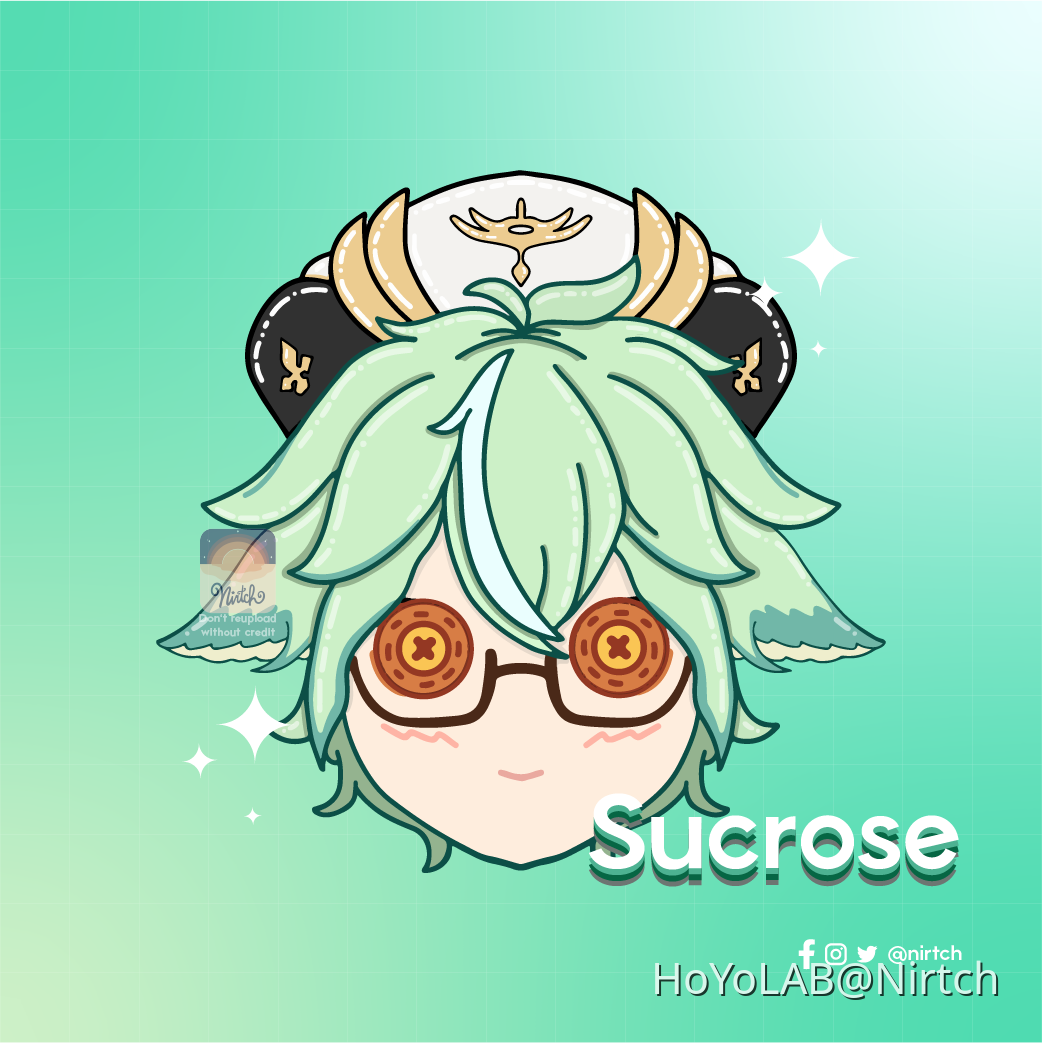 🍃 Happy Birthday Sucrose! 🦋 Genshin Impact | HoYoLAB