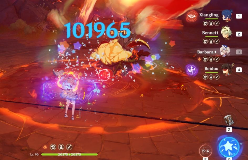 My barbara dps showcase Genshin Impact | HoYoLAB