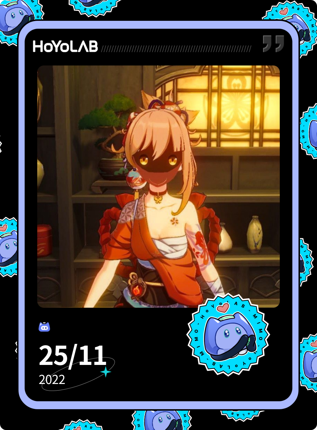 25/11 Diari -# Yoimiya | HoYoLAB
