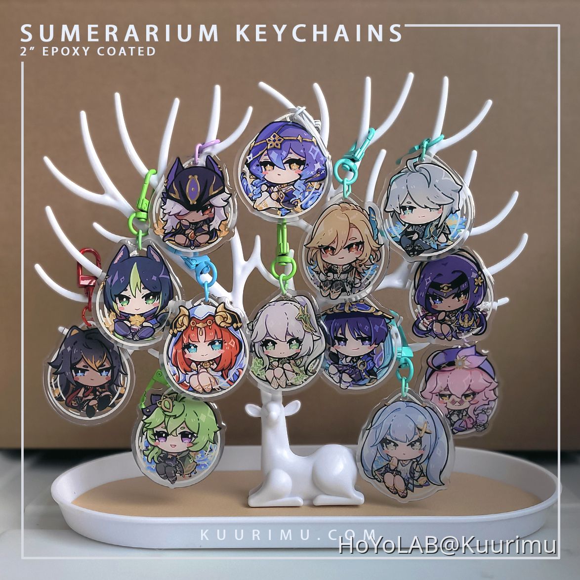 Sumeru Keychains Genshin Impact | HoYoLAB