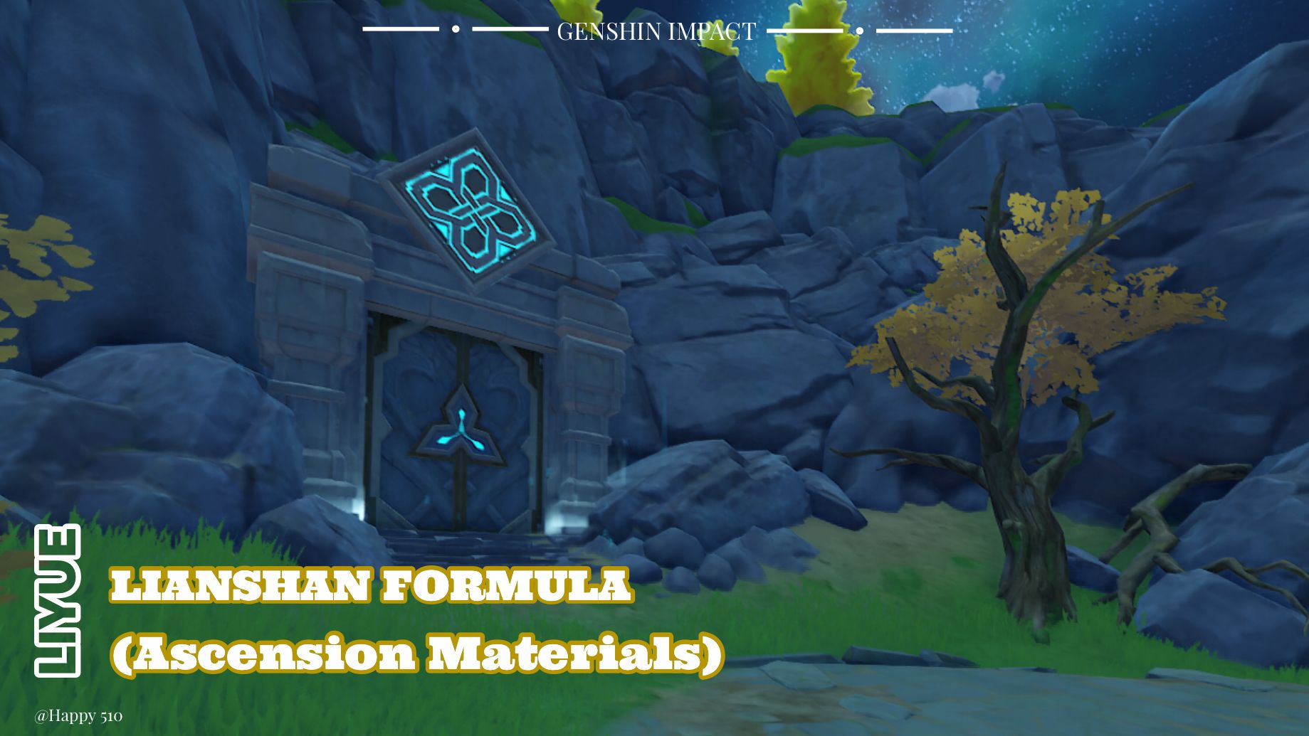 Hidden Palace of Lianshan Formula ~ [Ascension Materials] - Liyue ...