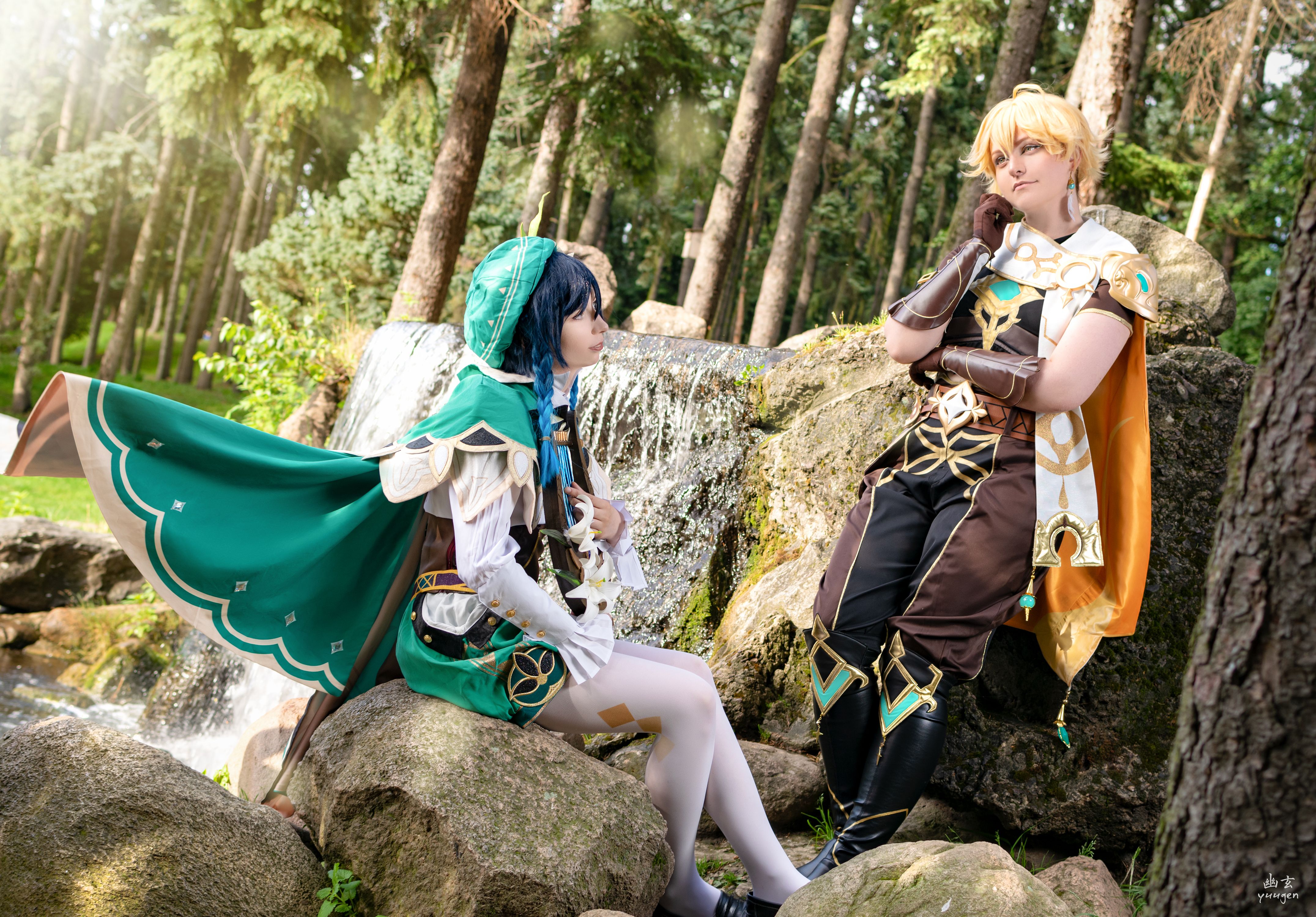 Venter (Venti and Aether) Genshin Impact | HoYoLAB