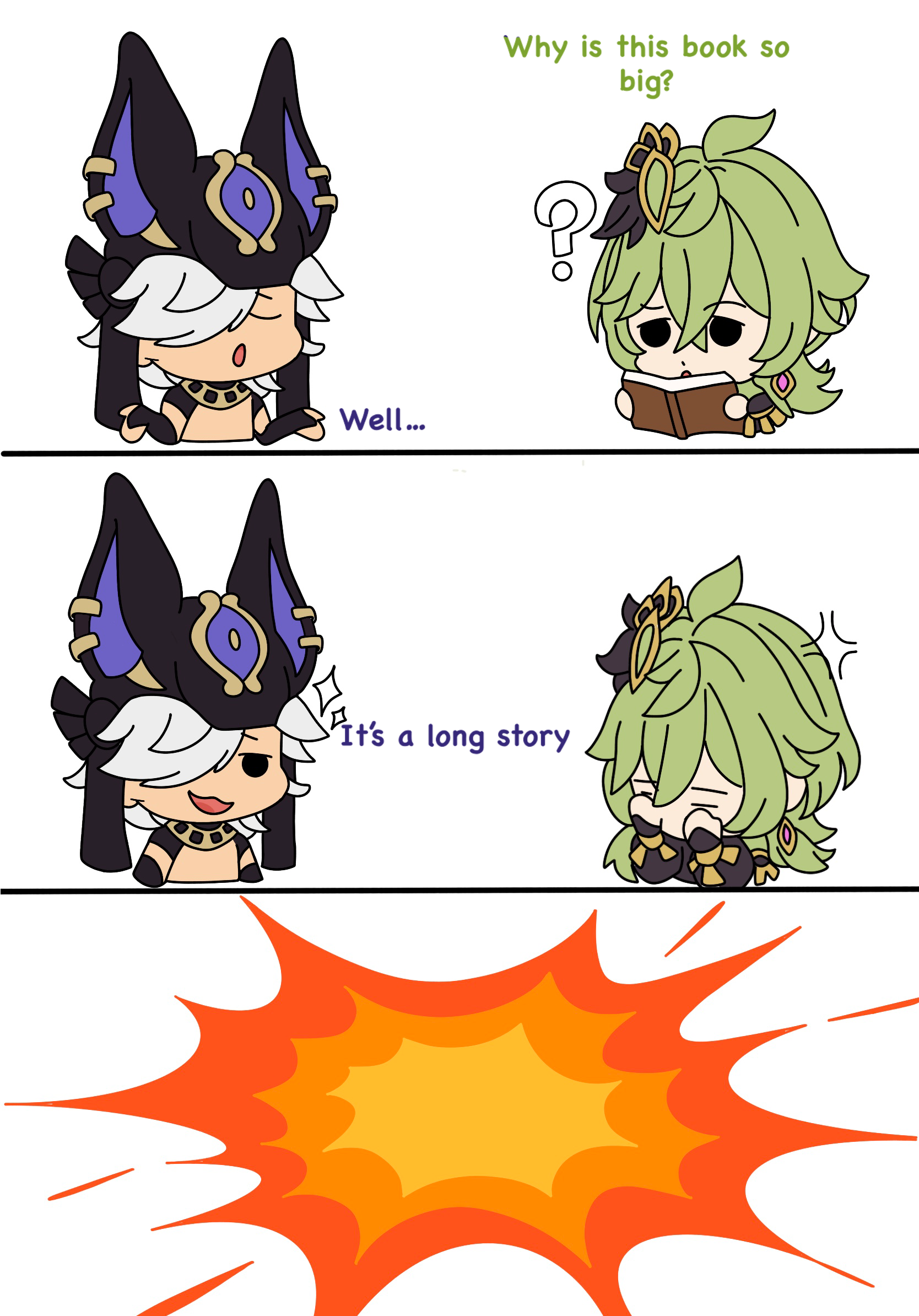 Cyno dad joke! Genshin Impact | HoYoLAB