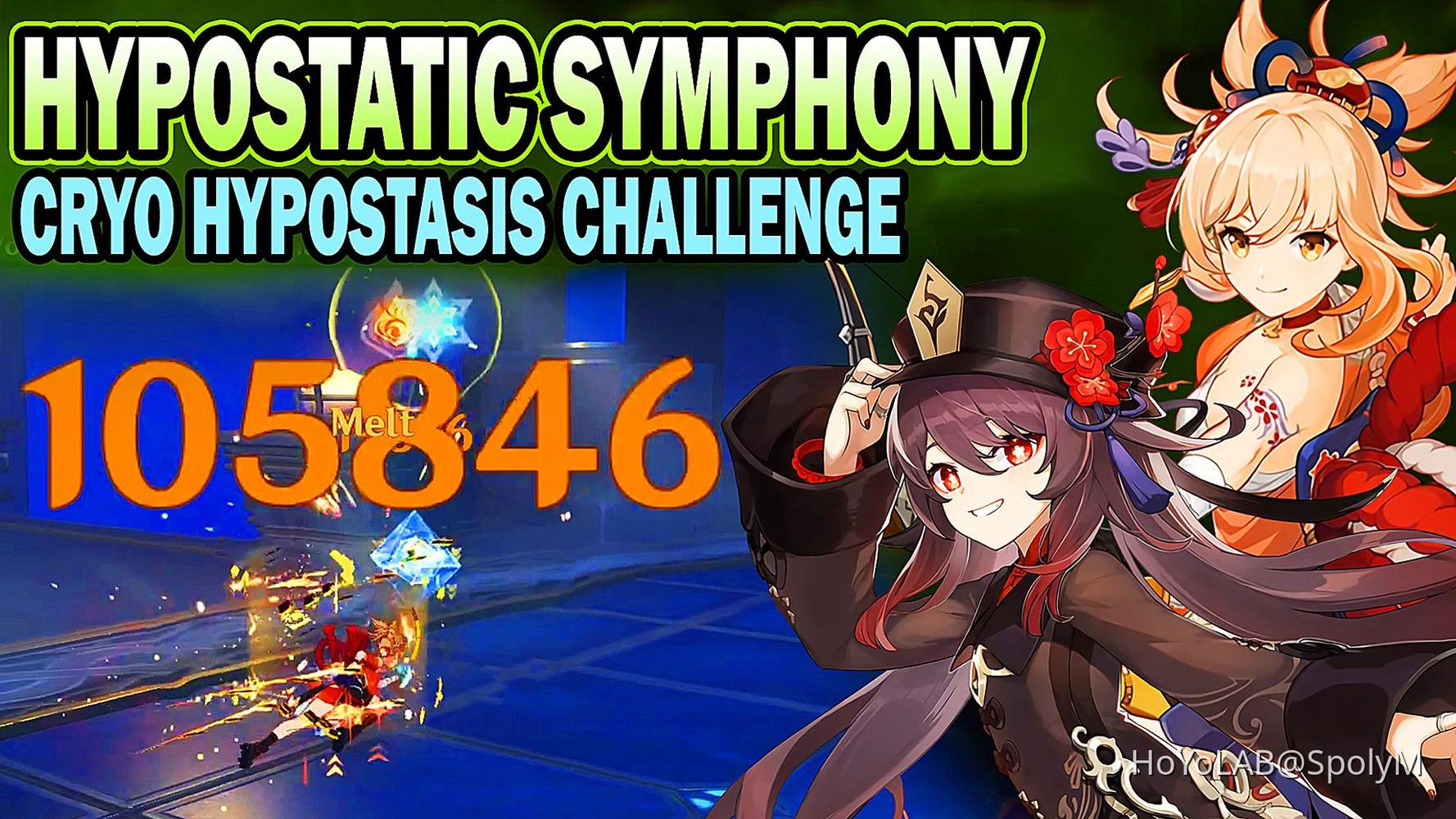 Hypostatic Symphony 1st Challenge: Cryo Hypostasis with Pyro Queens ...