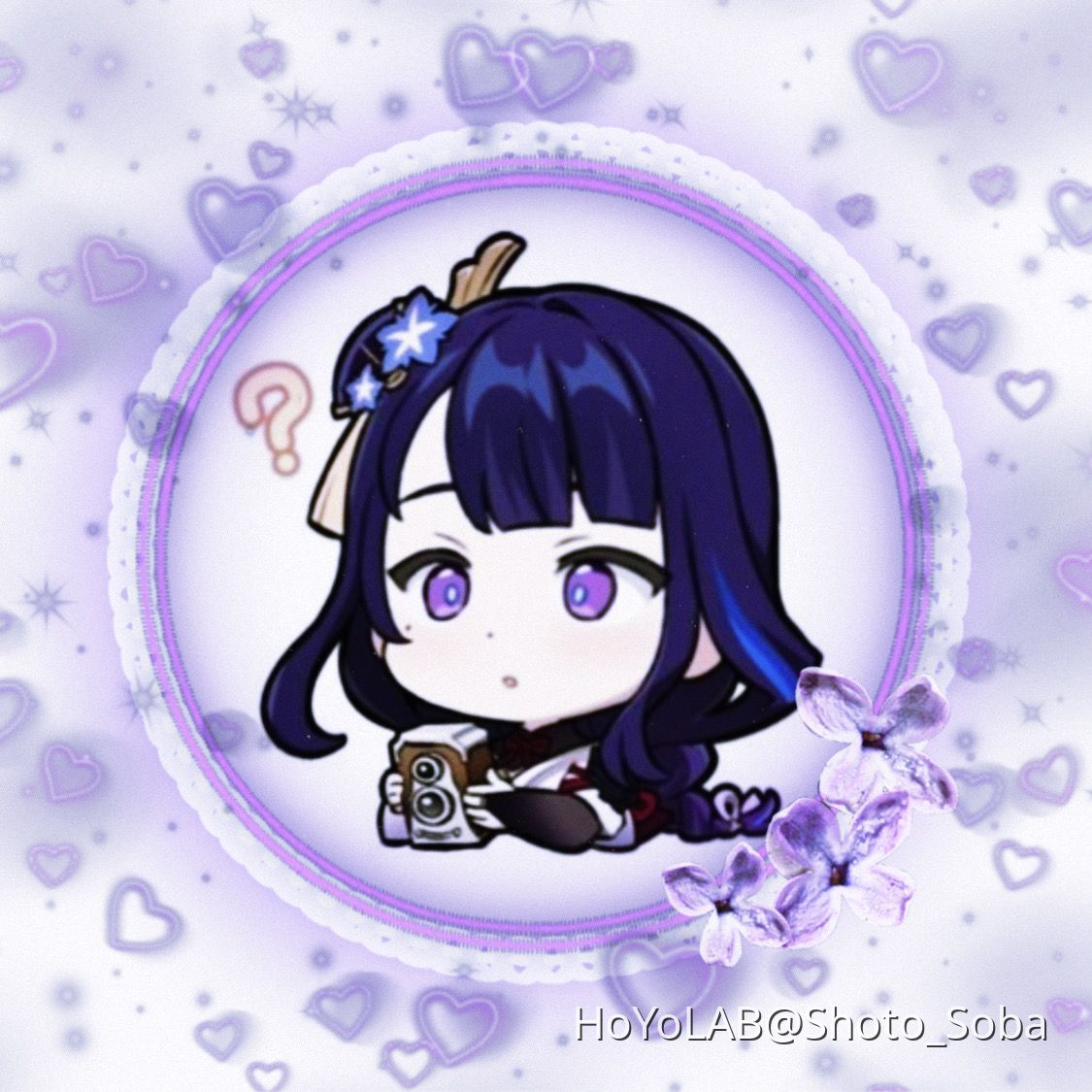 Raiden Shogun Icons Genshin Impact | HoYoLAB