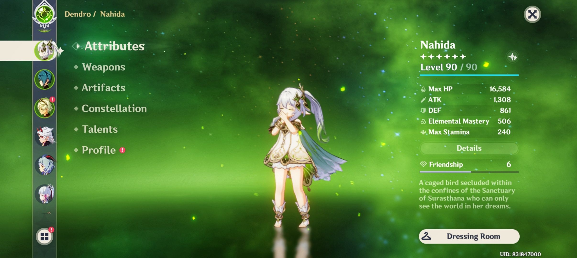 DPS Nahida build (work in progress) Genshin Impact | HoYoLAB