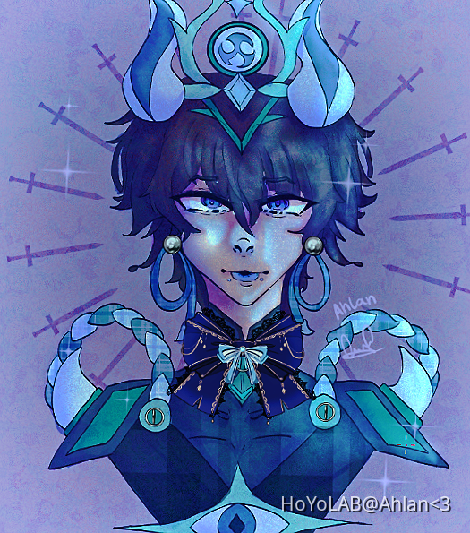 scaramouche drawing Genshin Impact | HoYoLAB