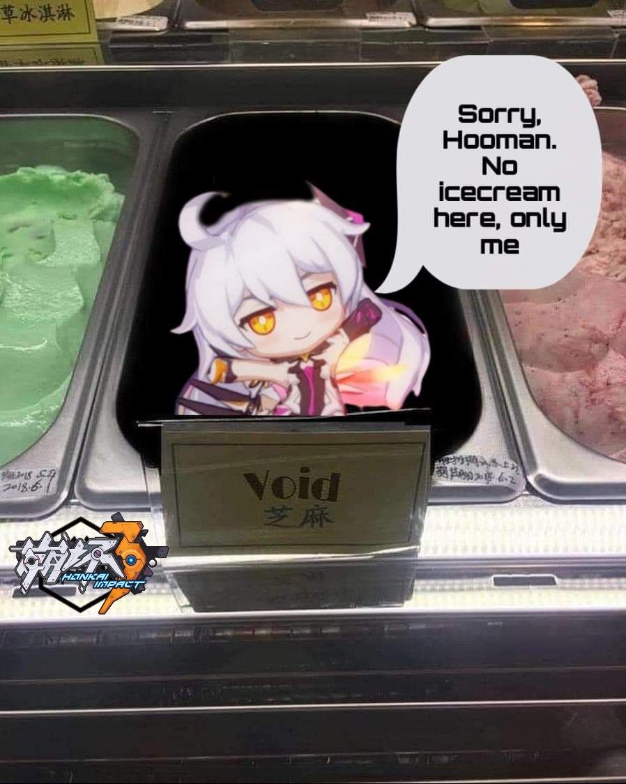 Chibi Sirin ate a whole tray of Ice Cream Honkai Impact 3rd | HoYoLAB