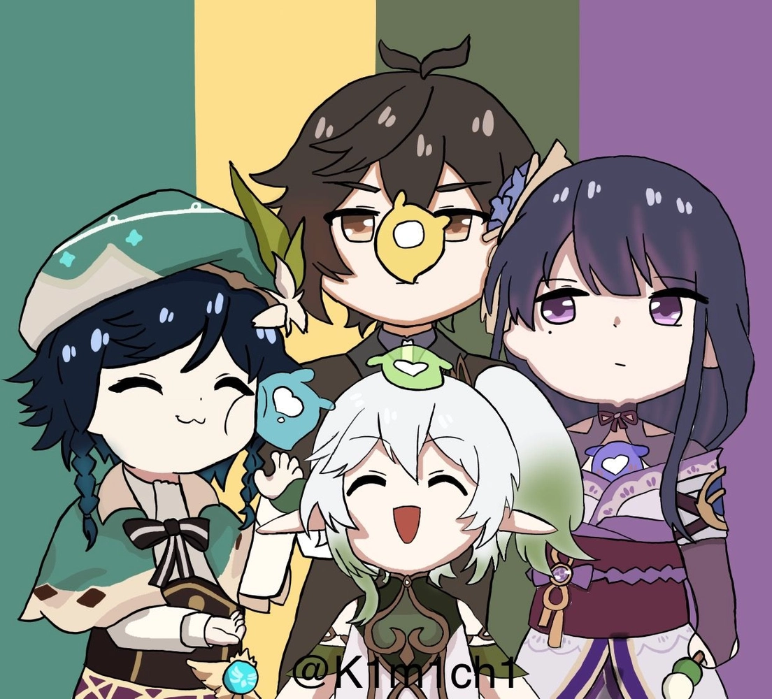 Archon fanart made by me Genshin Impact | HoYoLAB