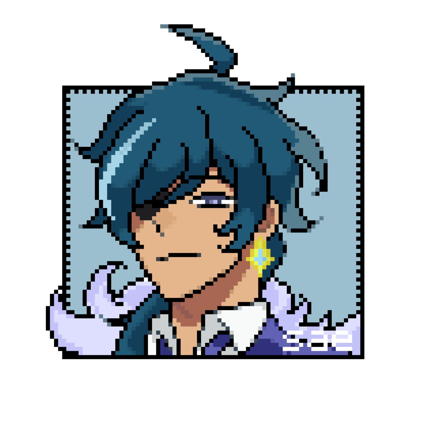 Pixel Kaeya Genshin Impact | HoYoLAB