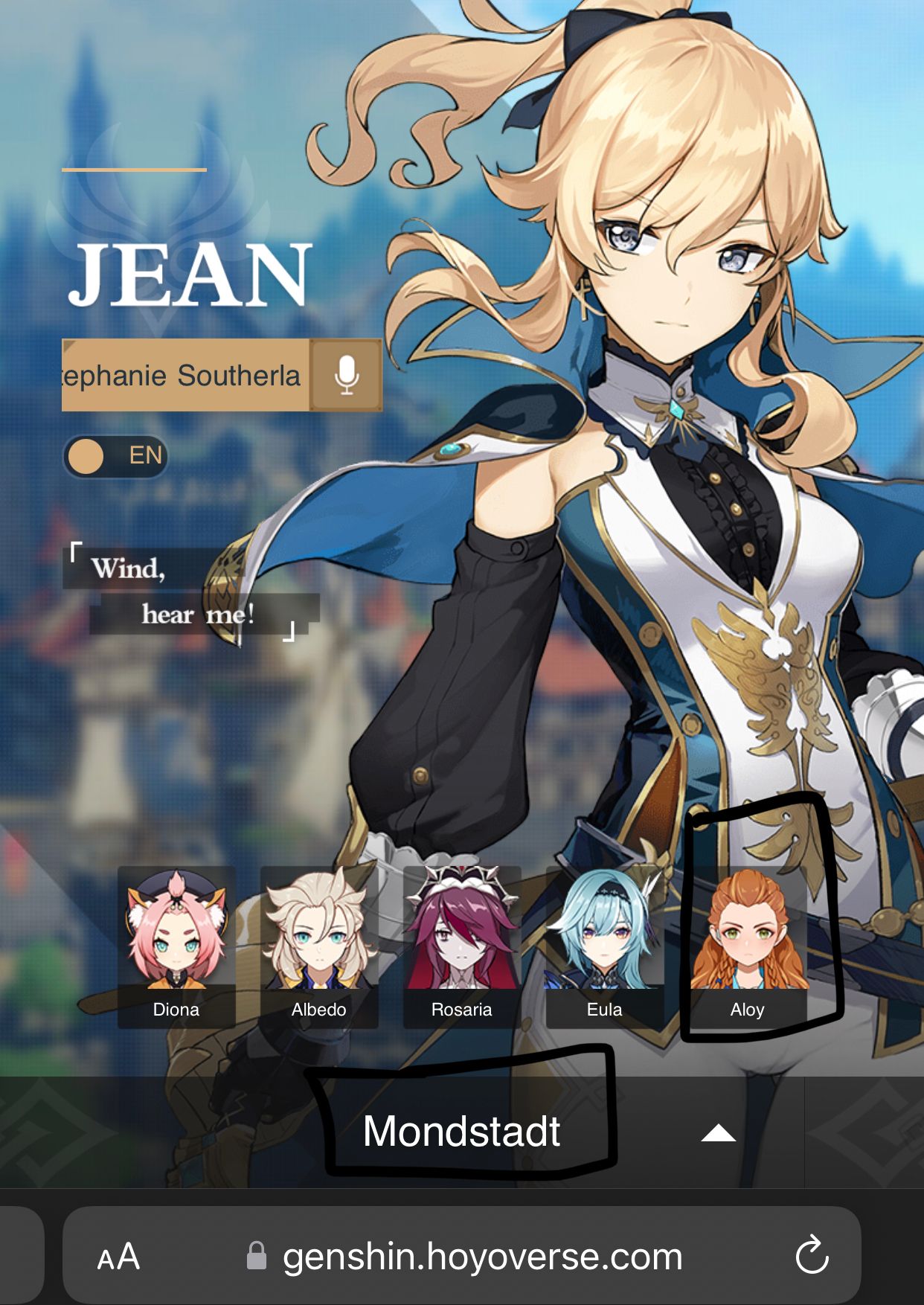 Wait, so Aloy is from Mondstad? Genshin Impact | HoYoLAB