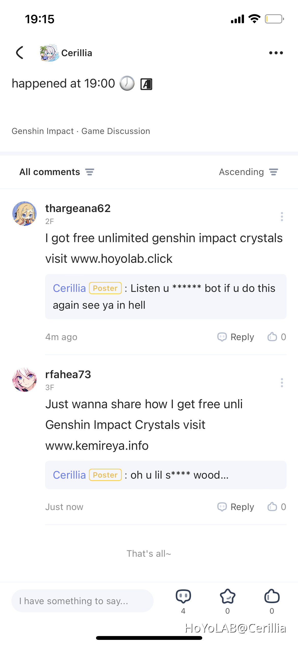 MiHoYo plz throw these out before… | HoYoLAB