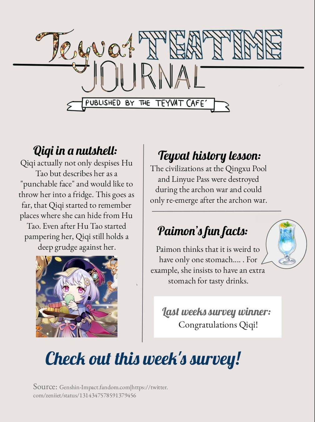 Teyvat Teatime Journal - 2 Genshin Impact | HoYoLAB