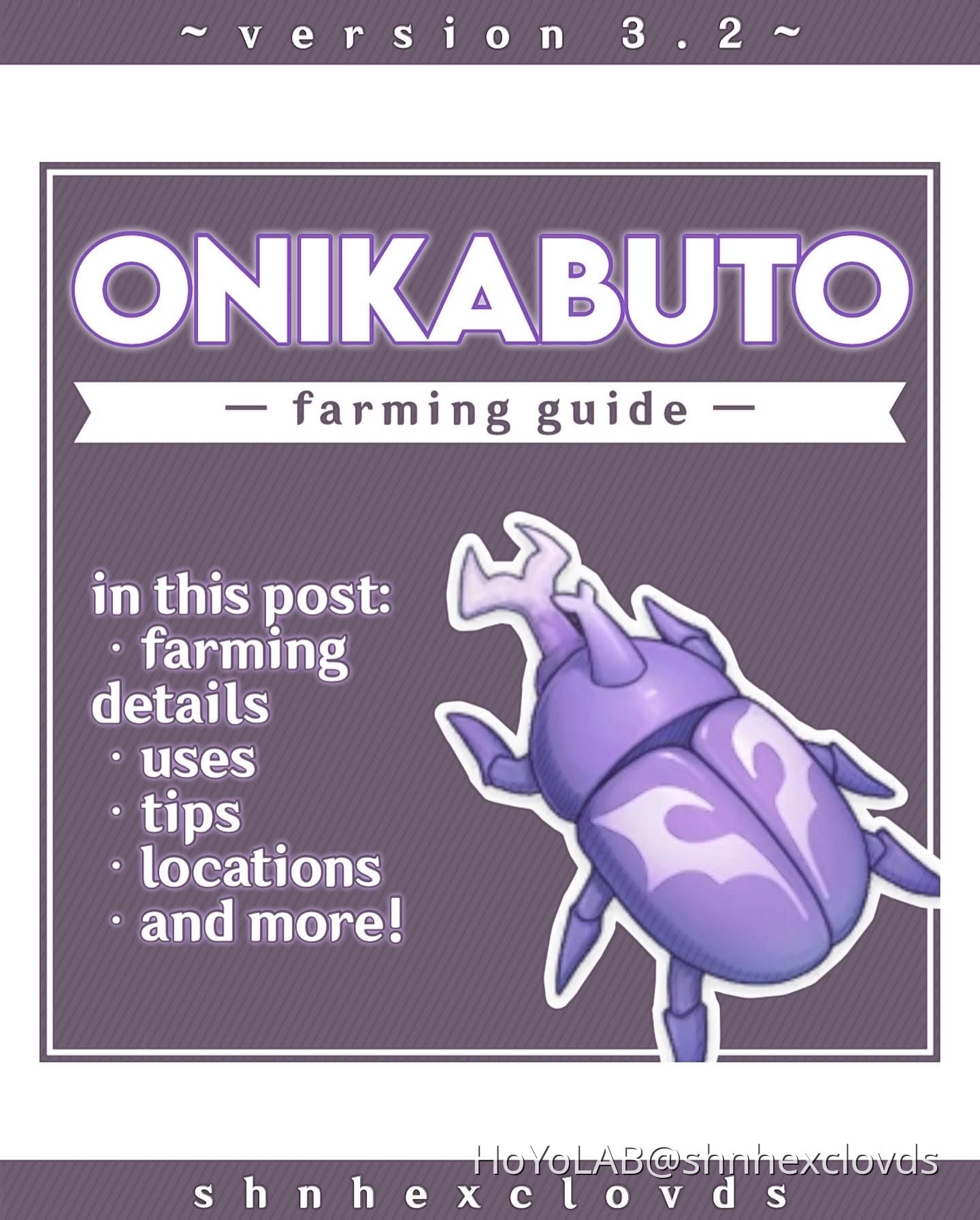Onikabuto farming guide [3.2] Genshin Impact | HoYoLAB
