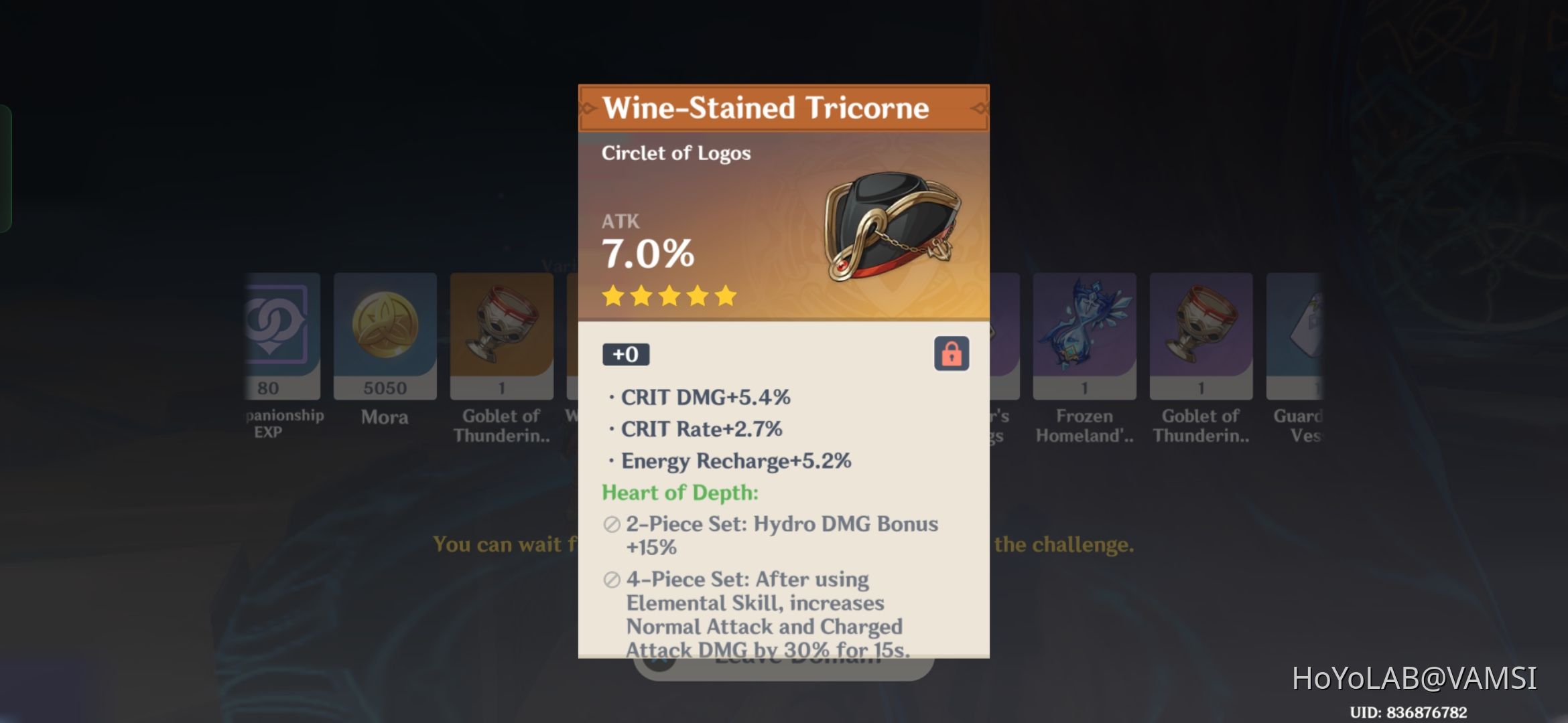 artifact piece Genshin Impact | HoYoLAB