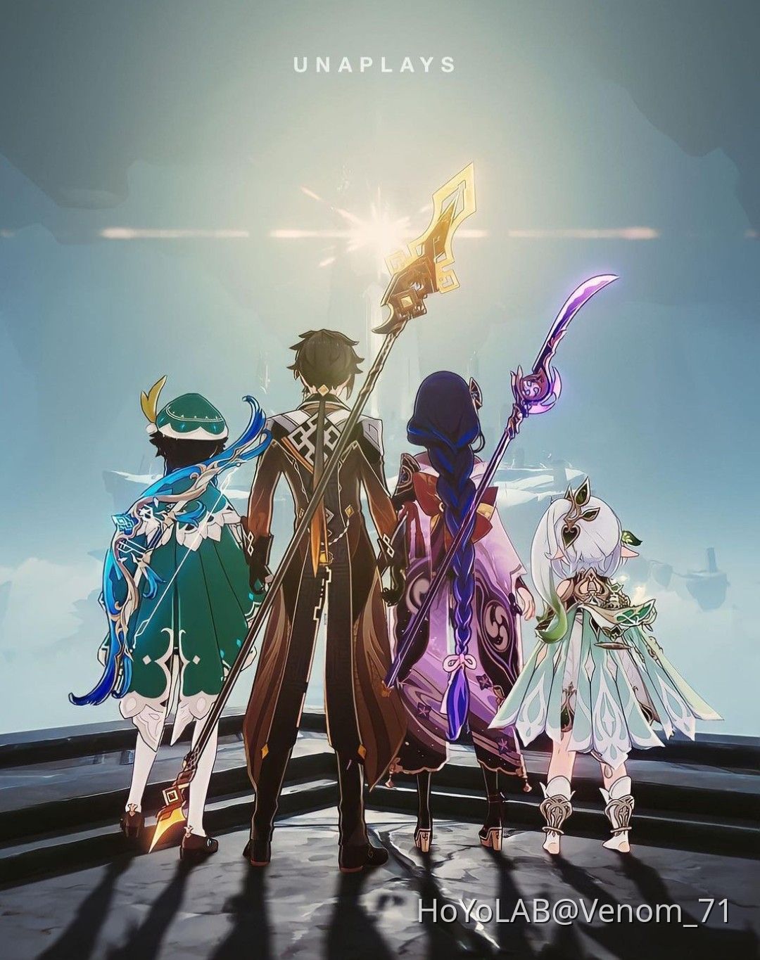 Archons and their signature. Genshin Impact | HoYoLAB