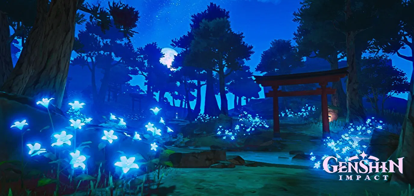 Inazuma Glowing Flowers Genshin Impact | HoYoLAB