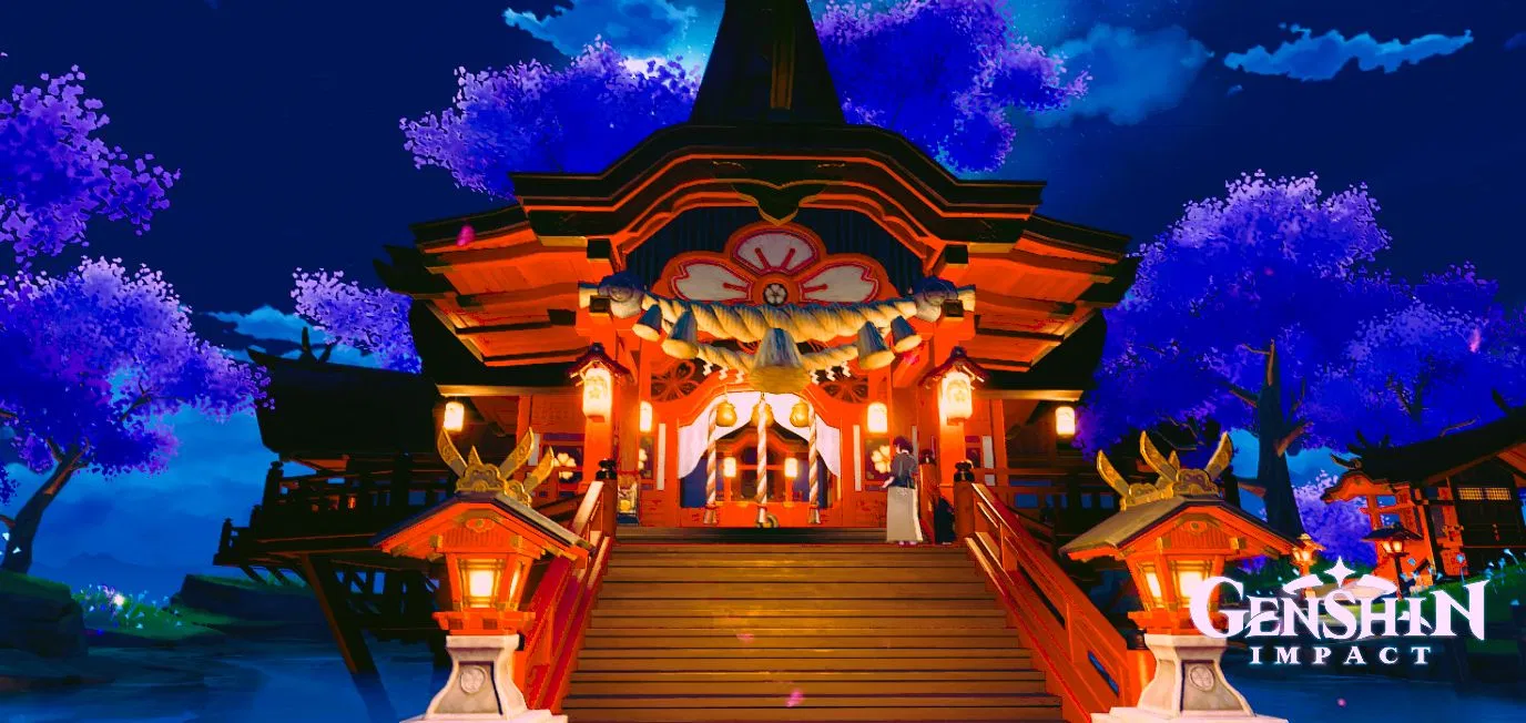 Grand Narukami Shrine Genshin Impact | HoYoLAB