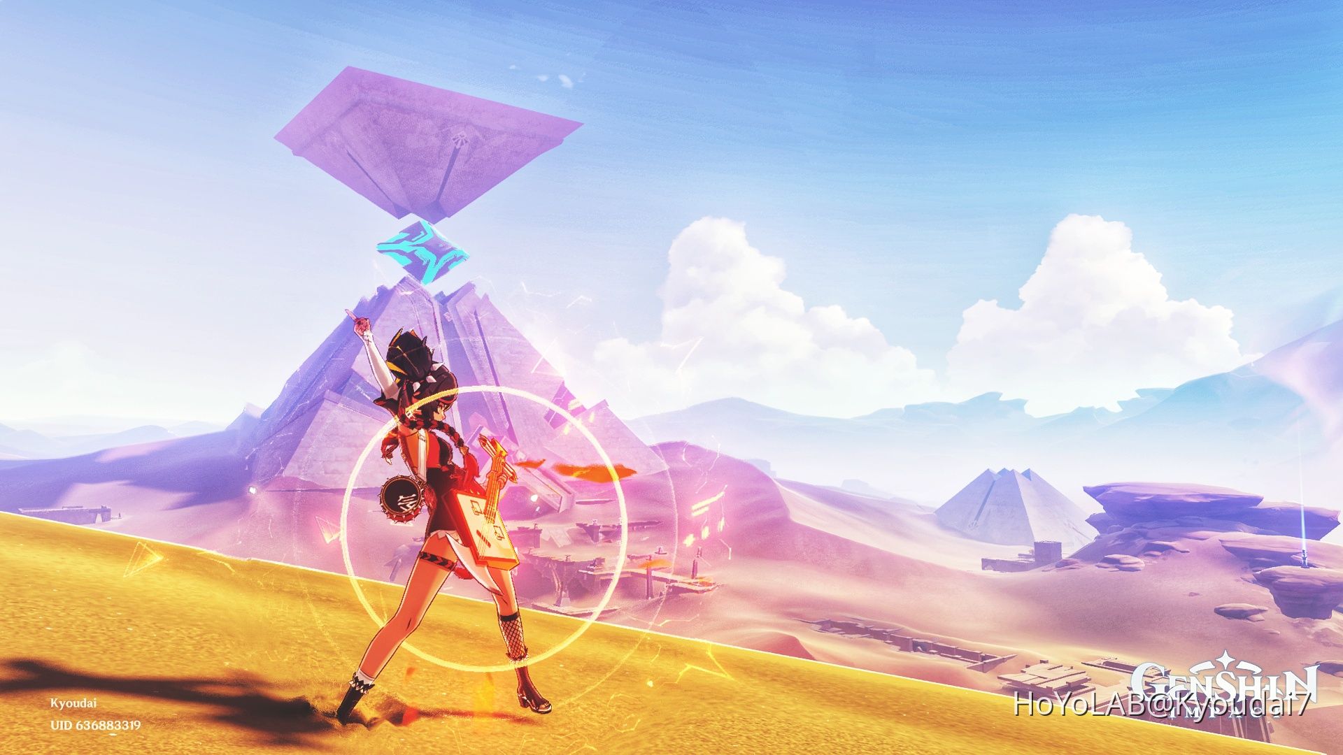 Outside the Canvas, Inside the Lens - Day 7 - Idle Pyro Girls Genshin ...