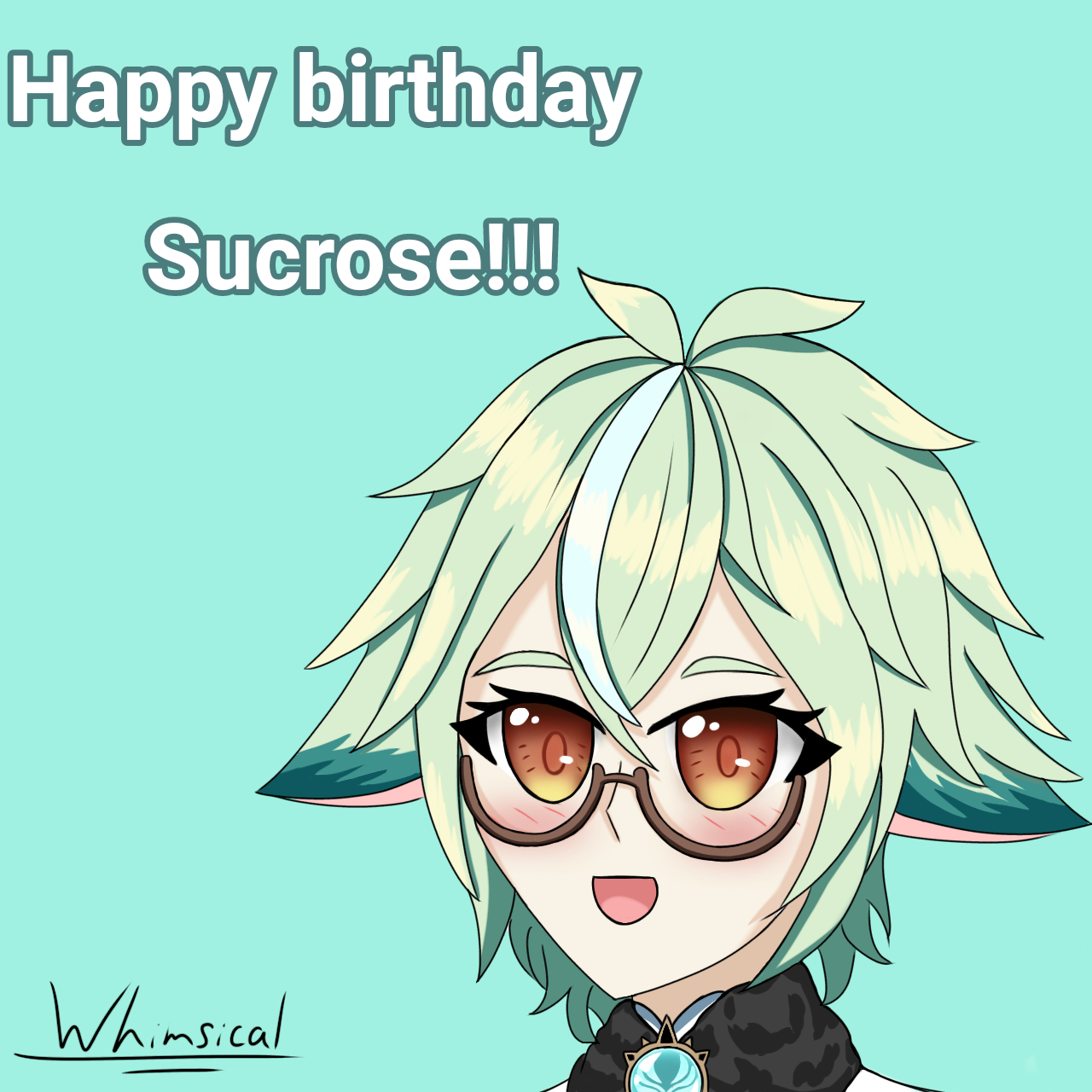 Happy Birthday Sucrose!!!! Genshin Impact | HoYoLAB