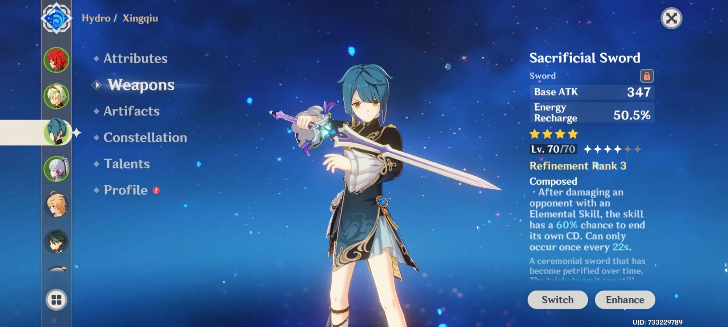 xinque build Genshin Impact | HoYoLAB