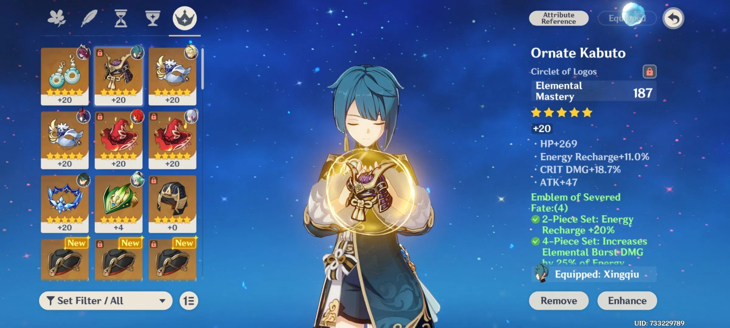 xinque build Genshin Impact | HoYoLAB