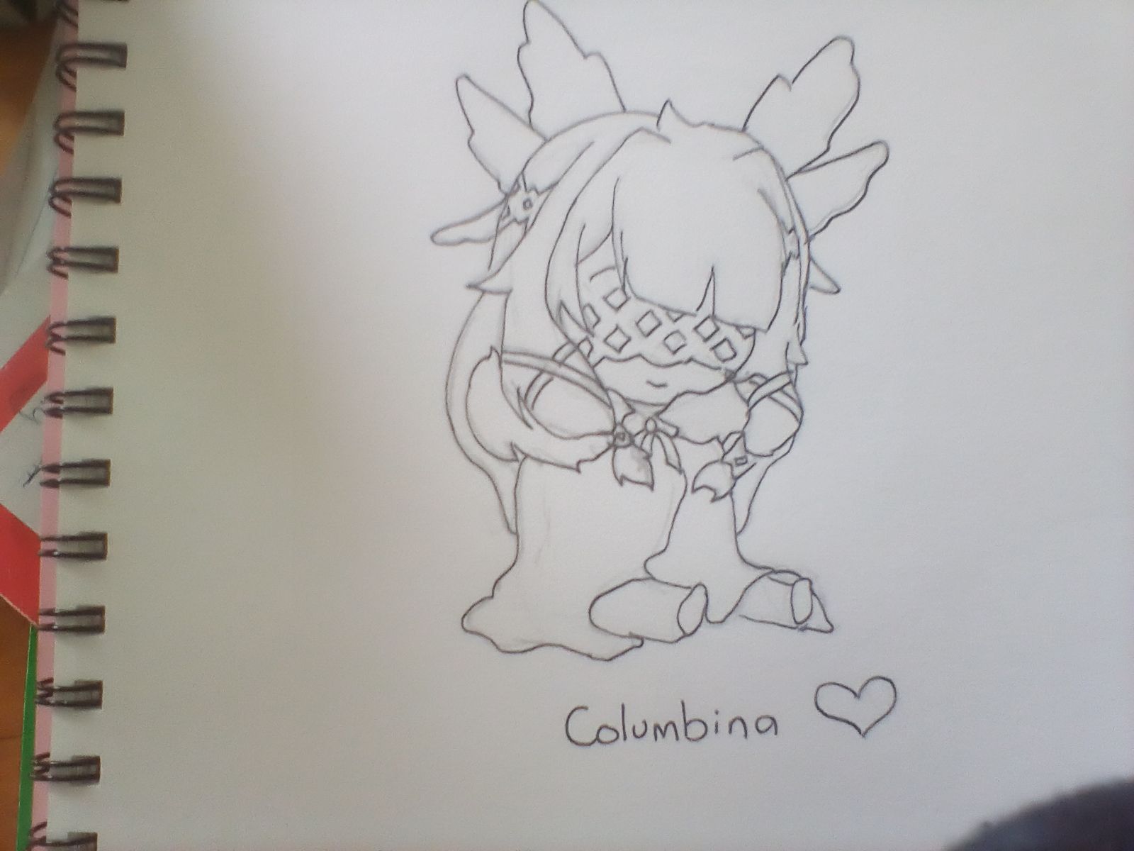 Columbina Chibi (+ Ranting about her/theories/speculation) Genshin ...