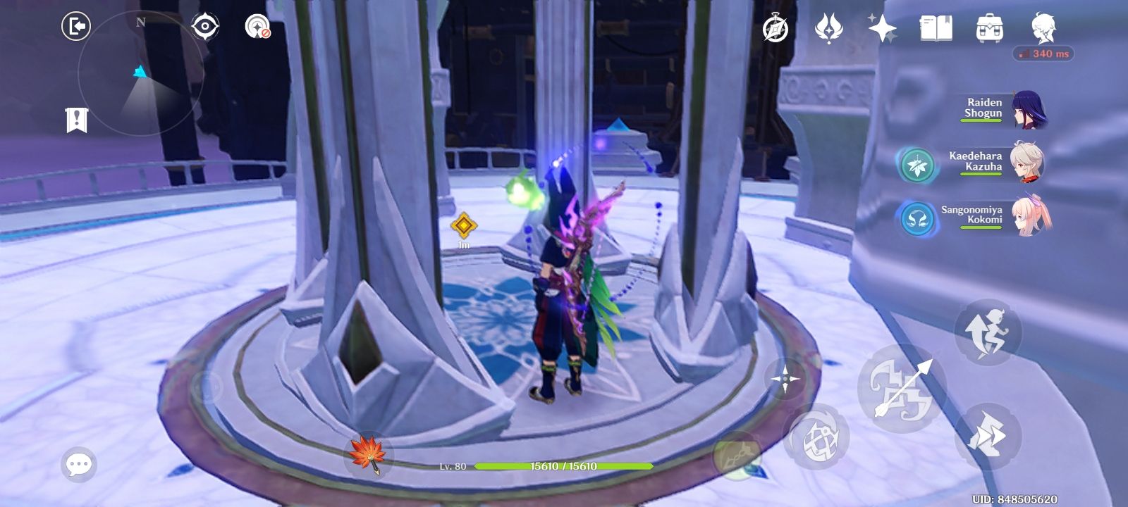 screenshot from the entire scara boss fight cutscene Genshin Impact ...