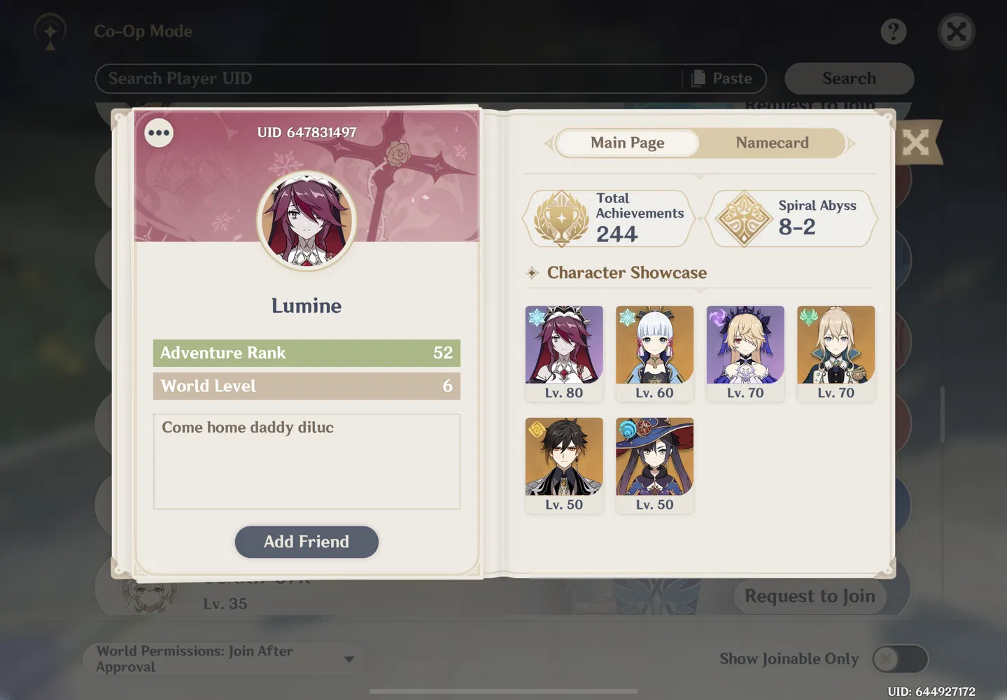 Some more... interesting signatures.. Genshin Impact | HoYoLAB