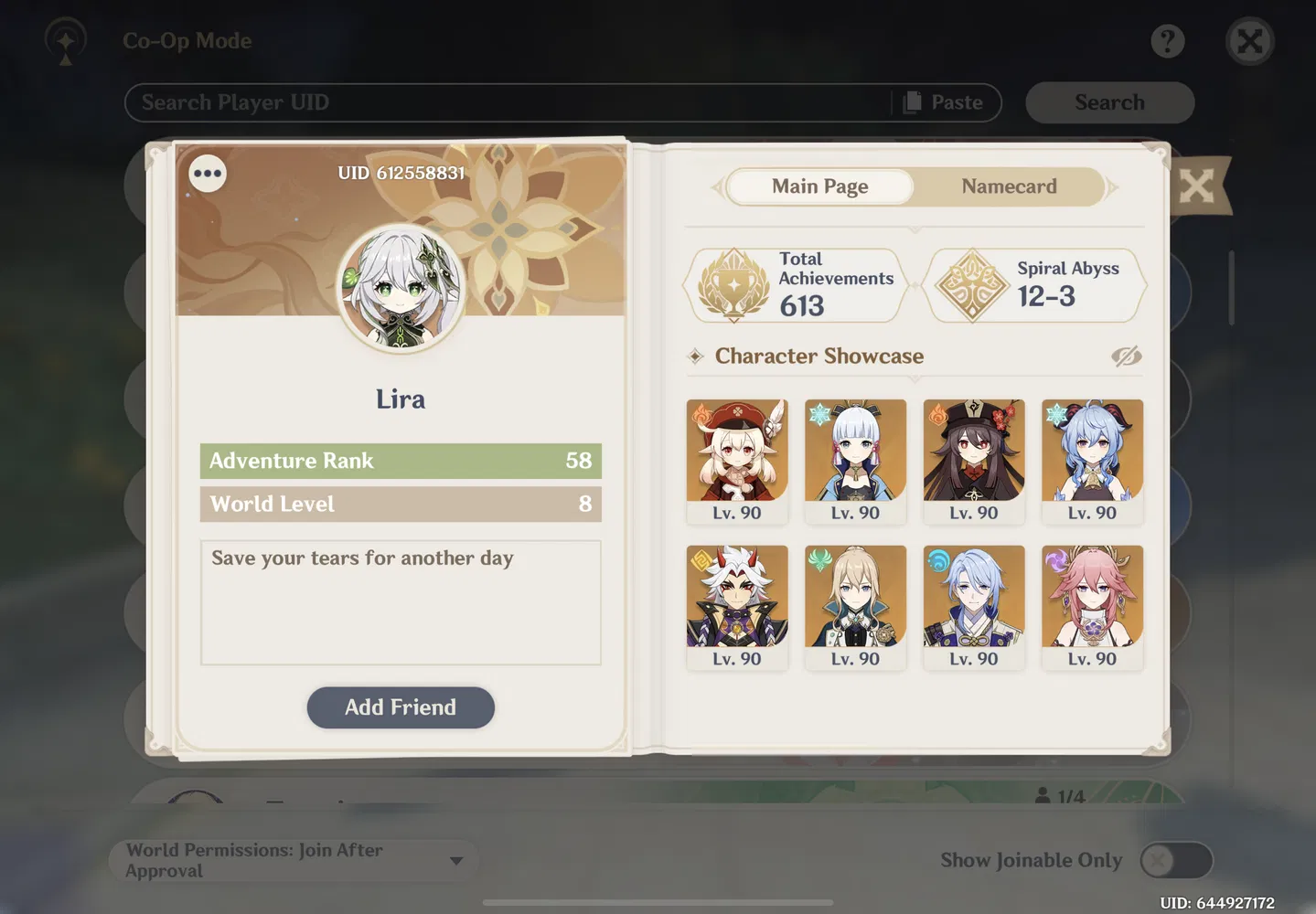 Some more... interesting signatures.. Genshin Impact | HoYoLAB