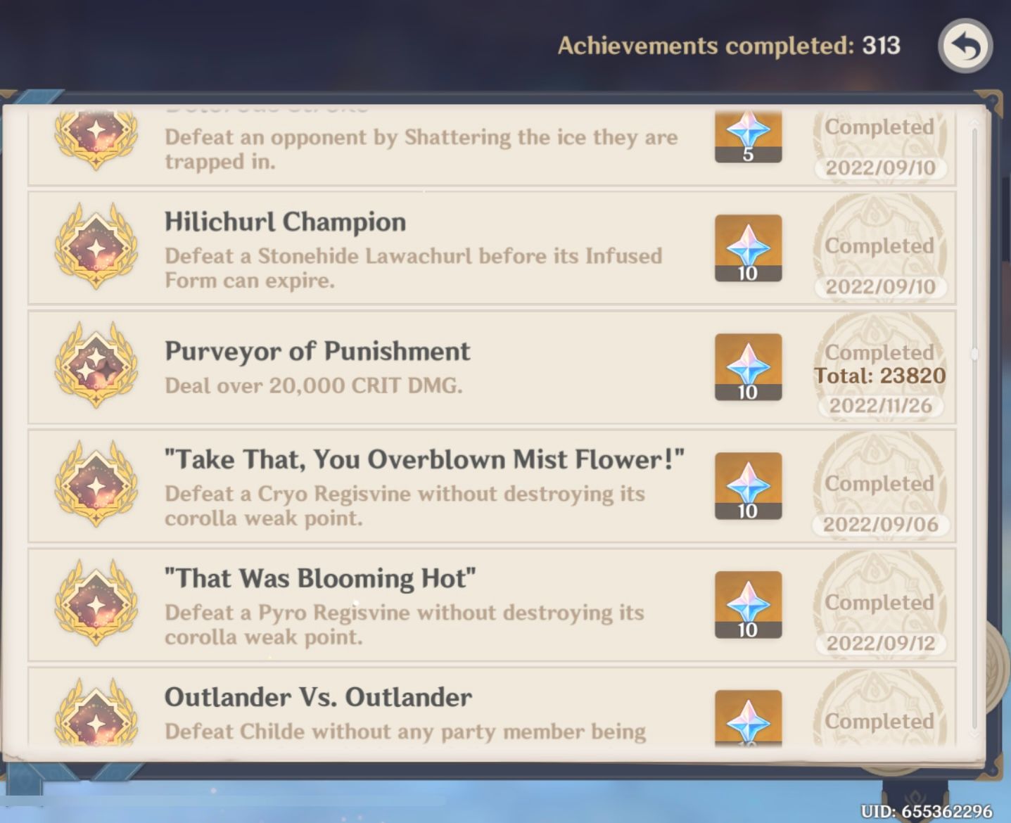 My best crit dmg so far! Genshin Impact | HoYoLAB