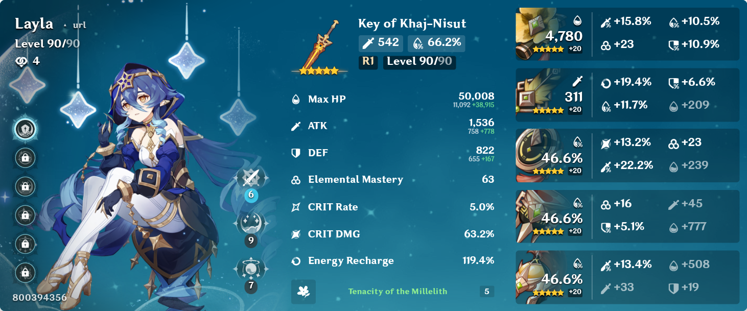 Lala build. Genshin Impact | HoYoLAB