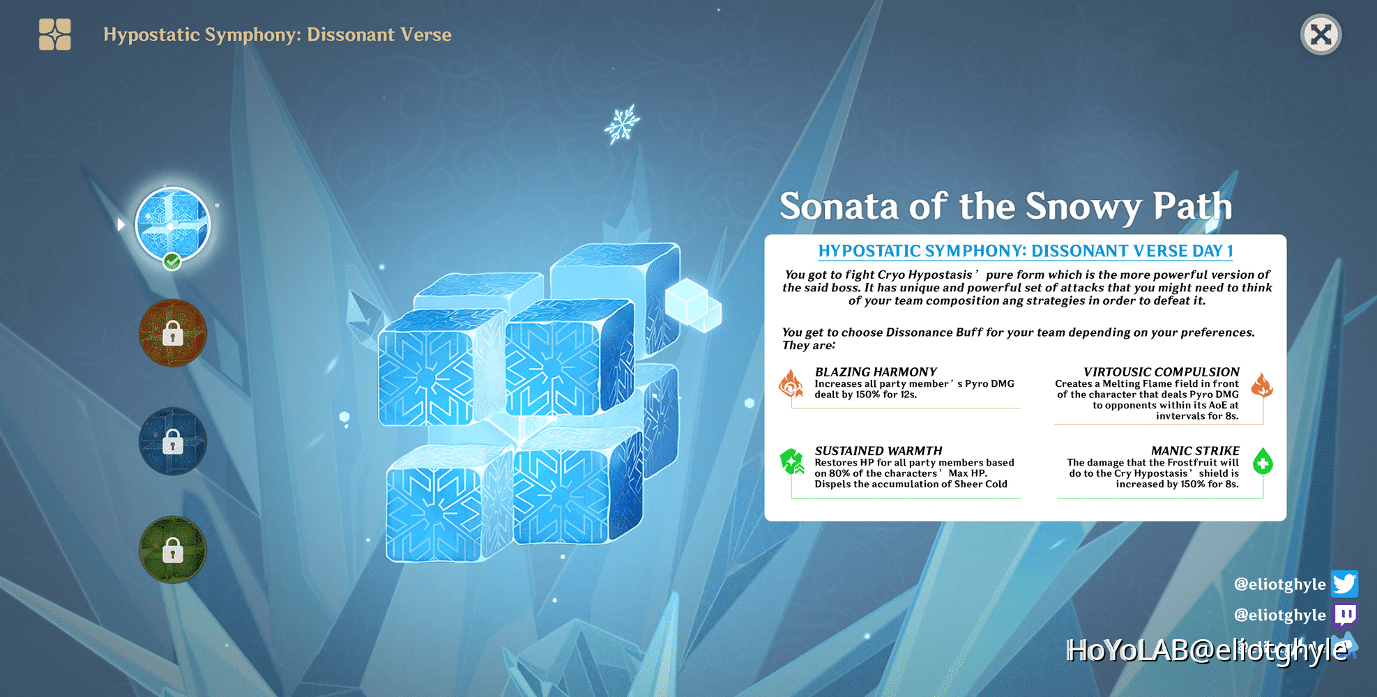 Personal Guide on Hypostatic Symphony : Dissonant Verse Genshin Impact | HoYoLAB