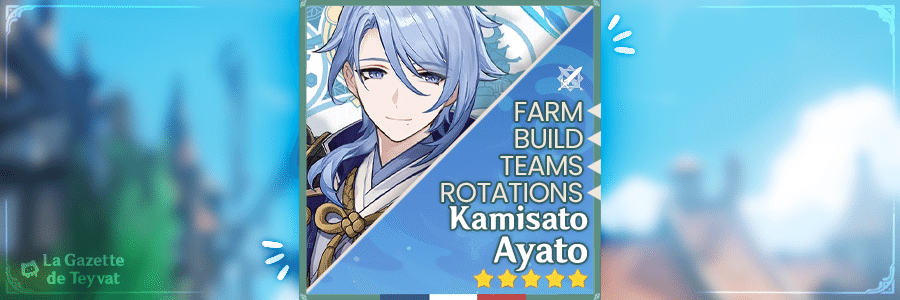 [GUIDE 3.3] Kamisato Ayato | Farm, build, teams, rotations Genshin Impact | HoYoLAB