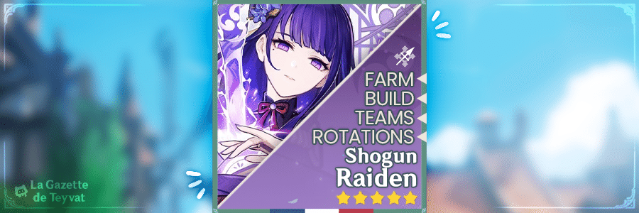 [GUIDE 3.3] Shogun Raiden | Farm, build, teams, rotations Genshin ...