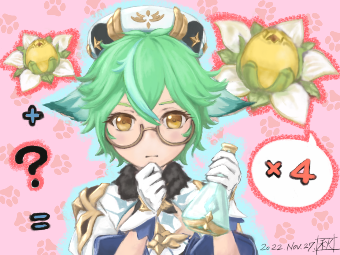 スクロース │ Happy Belated Birthday, Sucrose! Genshin Impact | HoYoLAB