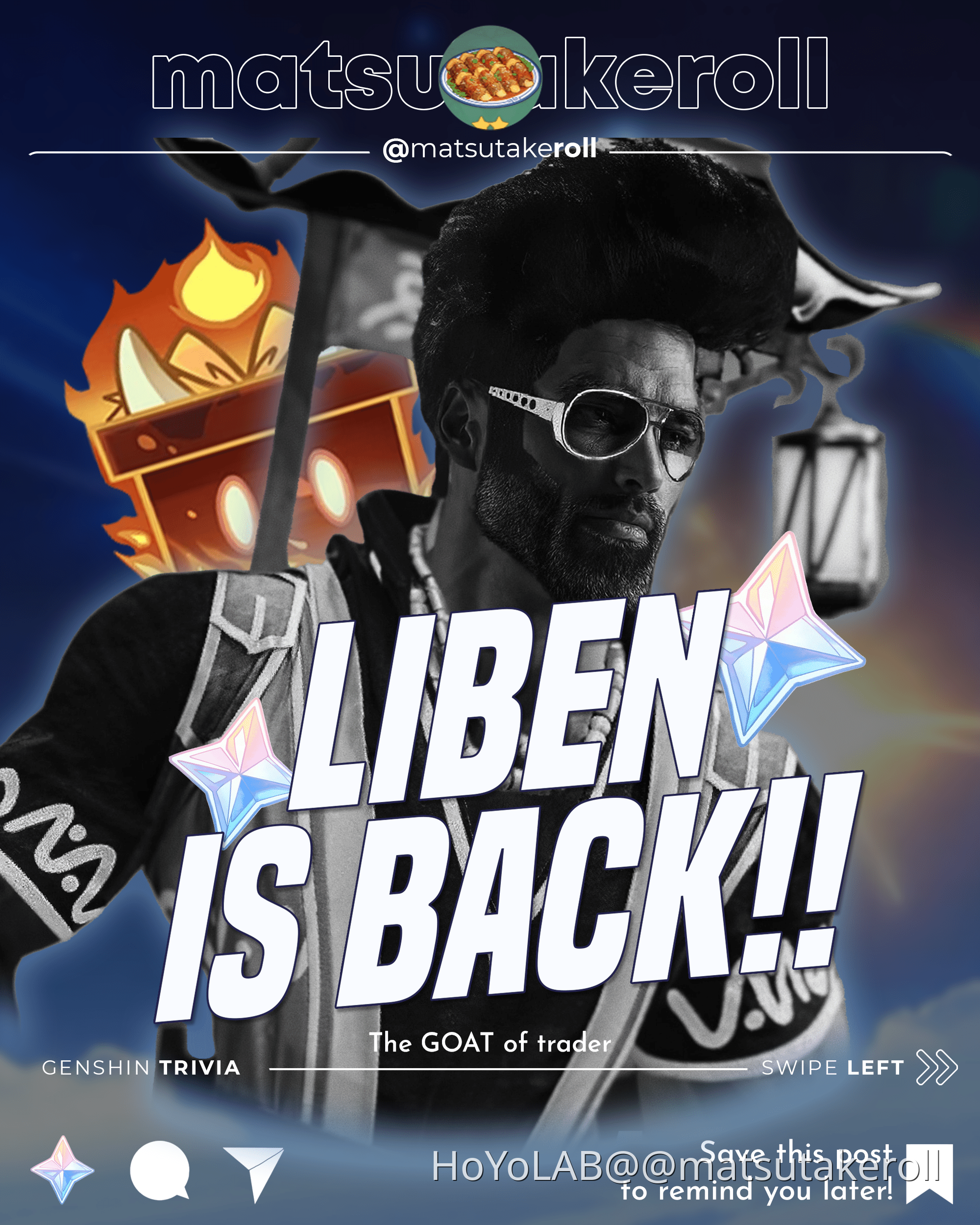 Everything you need to know about Liben! Genshin Impact | HoYoLAB