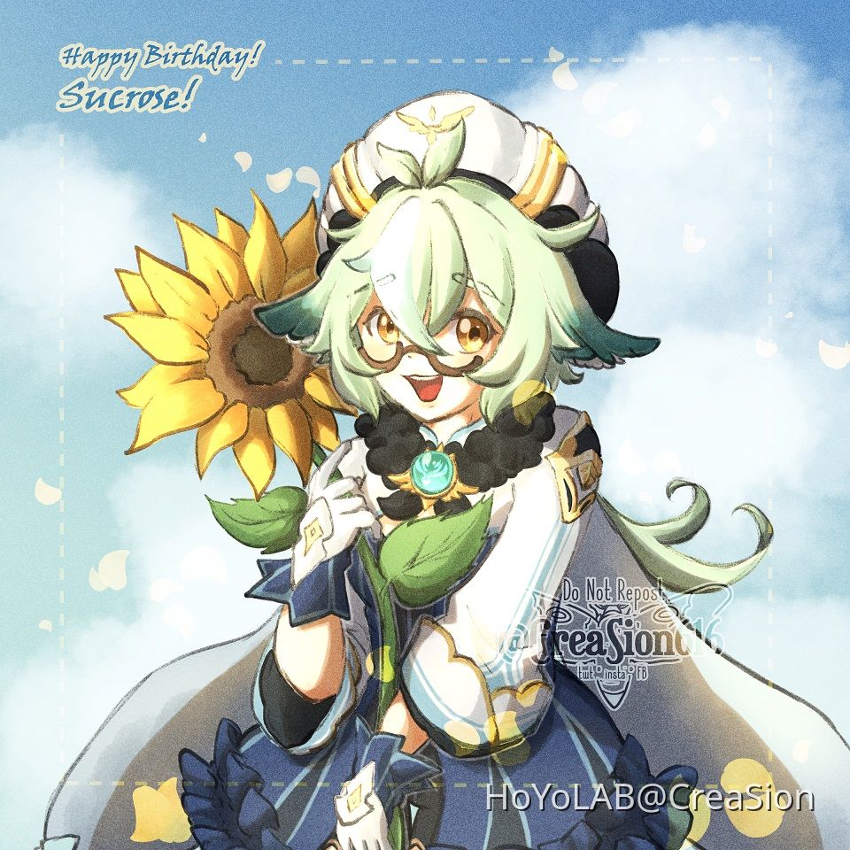 Happy Belated Birthday, Dear Sucrose! Genshin Impact | HoYoLAB