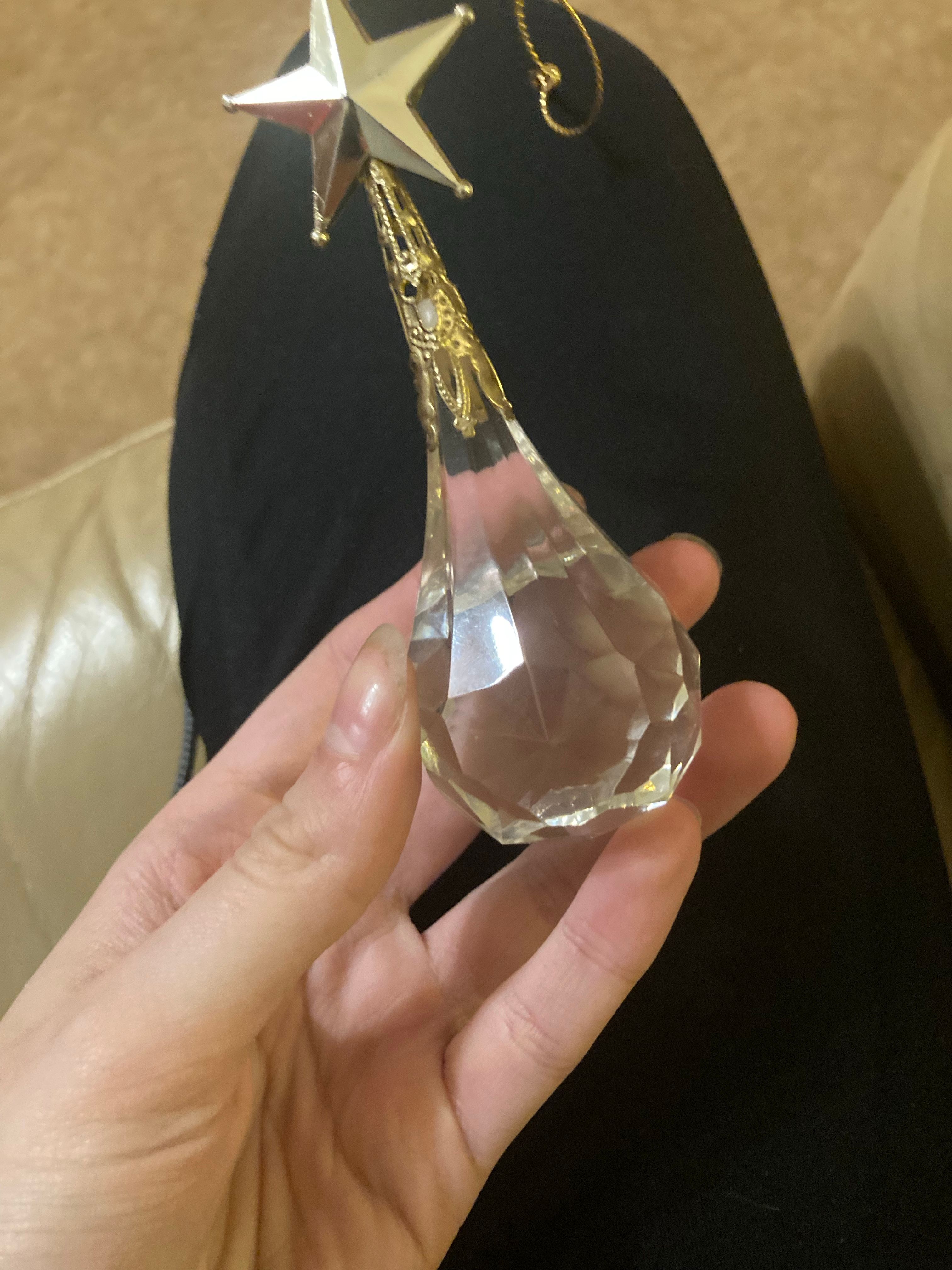 I have Devalin's purified tear as a Christmas deco from my lovely ...