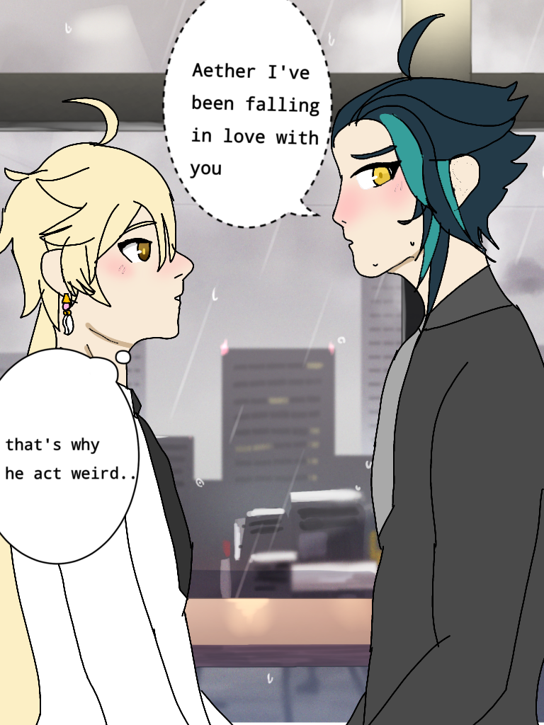 Aether x Xiao Comic Genshin Impact | HoYoLAB