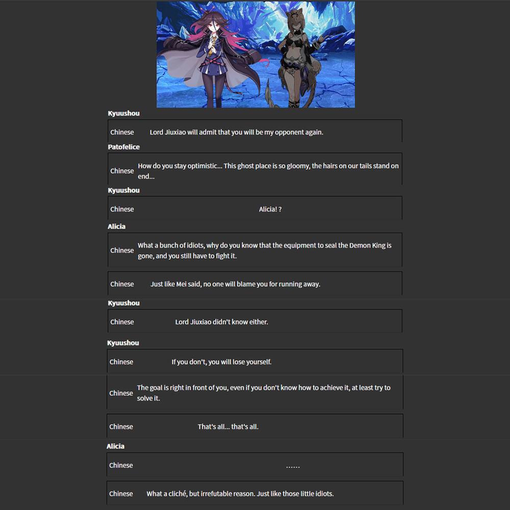 Unique things about HOUKAI CROSS this year. Kyuushou trying to be the ...