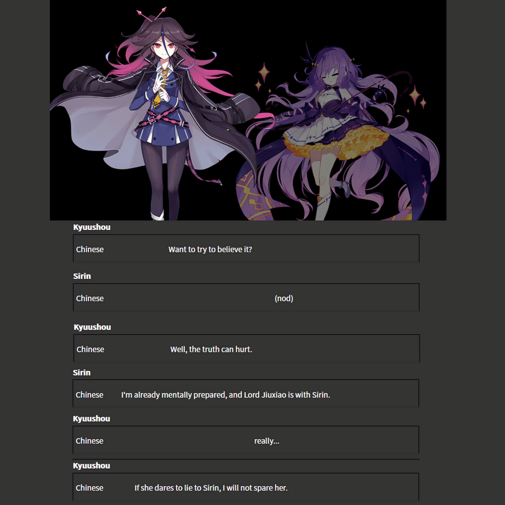 Unique things about HOUKAI CROSS this year. Kyuushou trying to be the ...